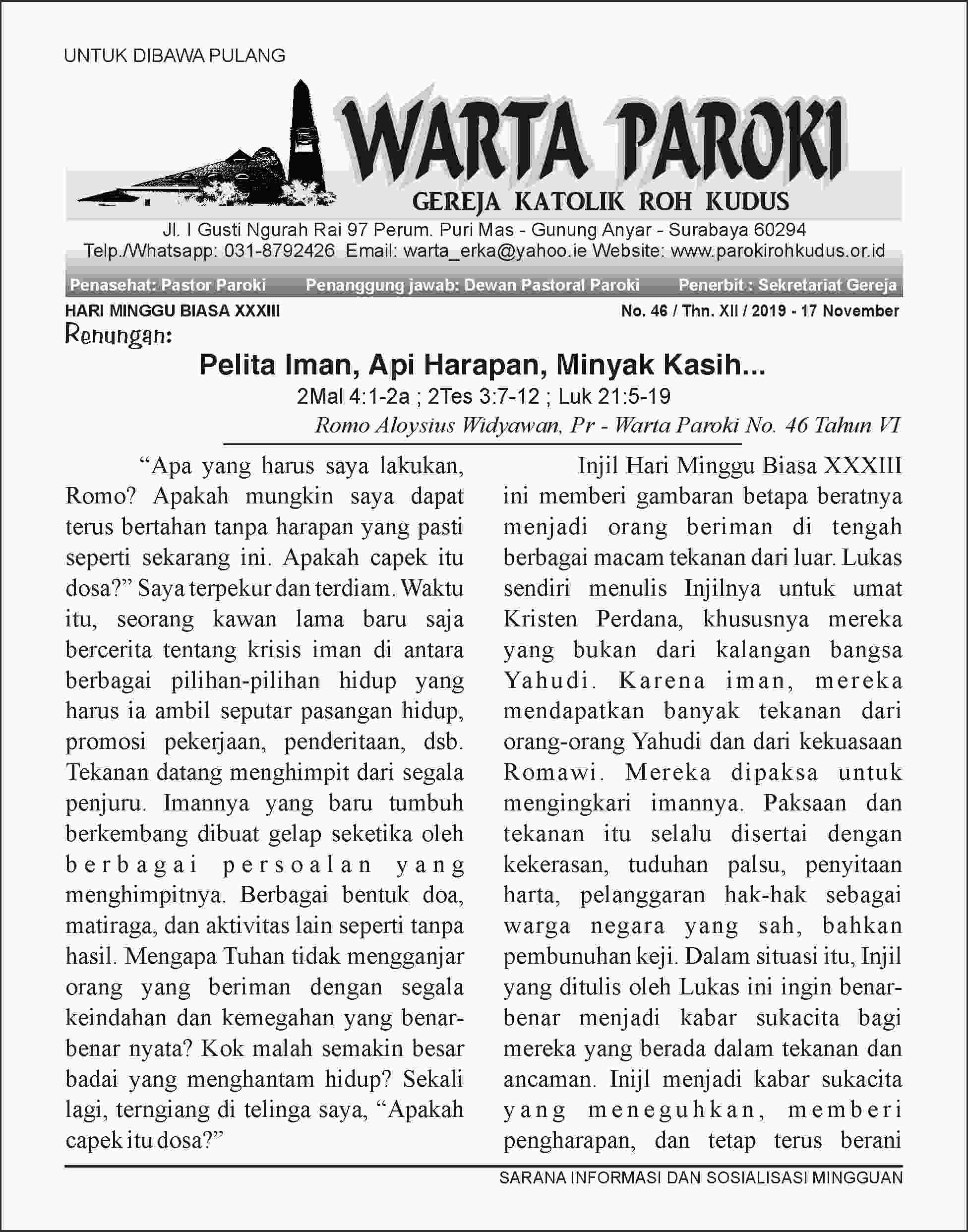 Paroki Roh Kudus Surabaya